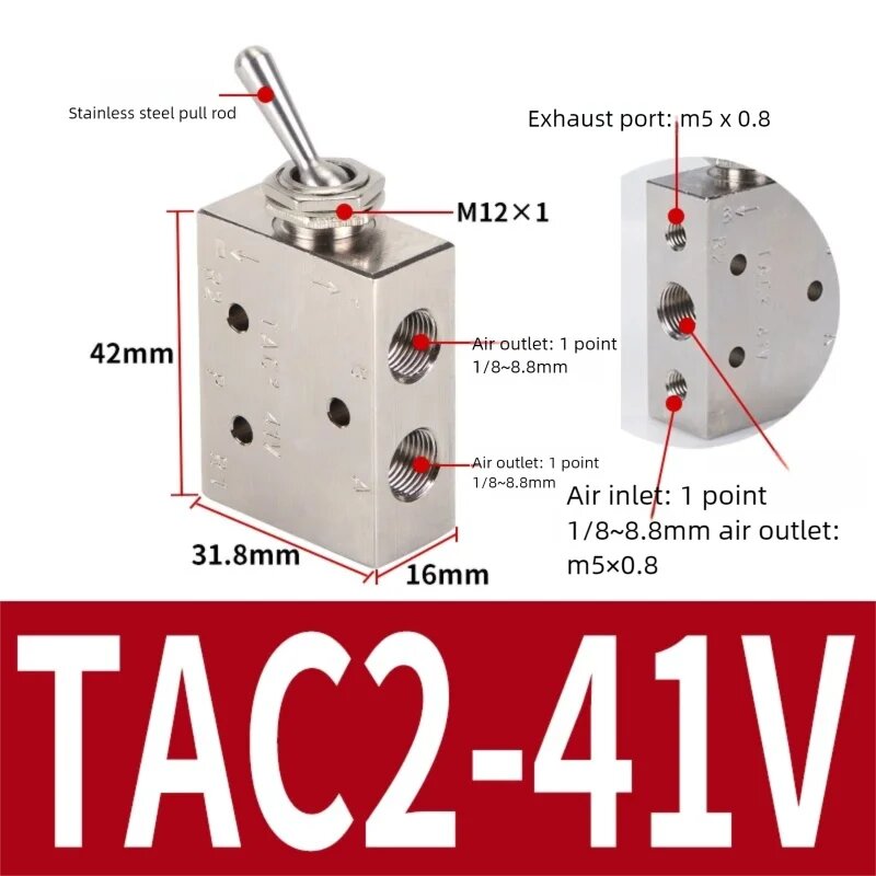 Пневматический клапан NGS TAC2 TAC2-41V