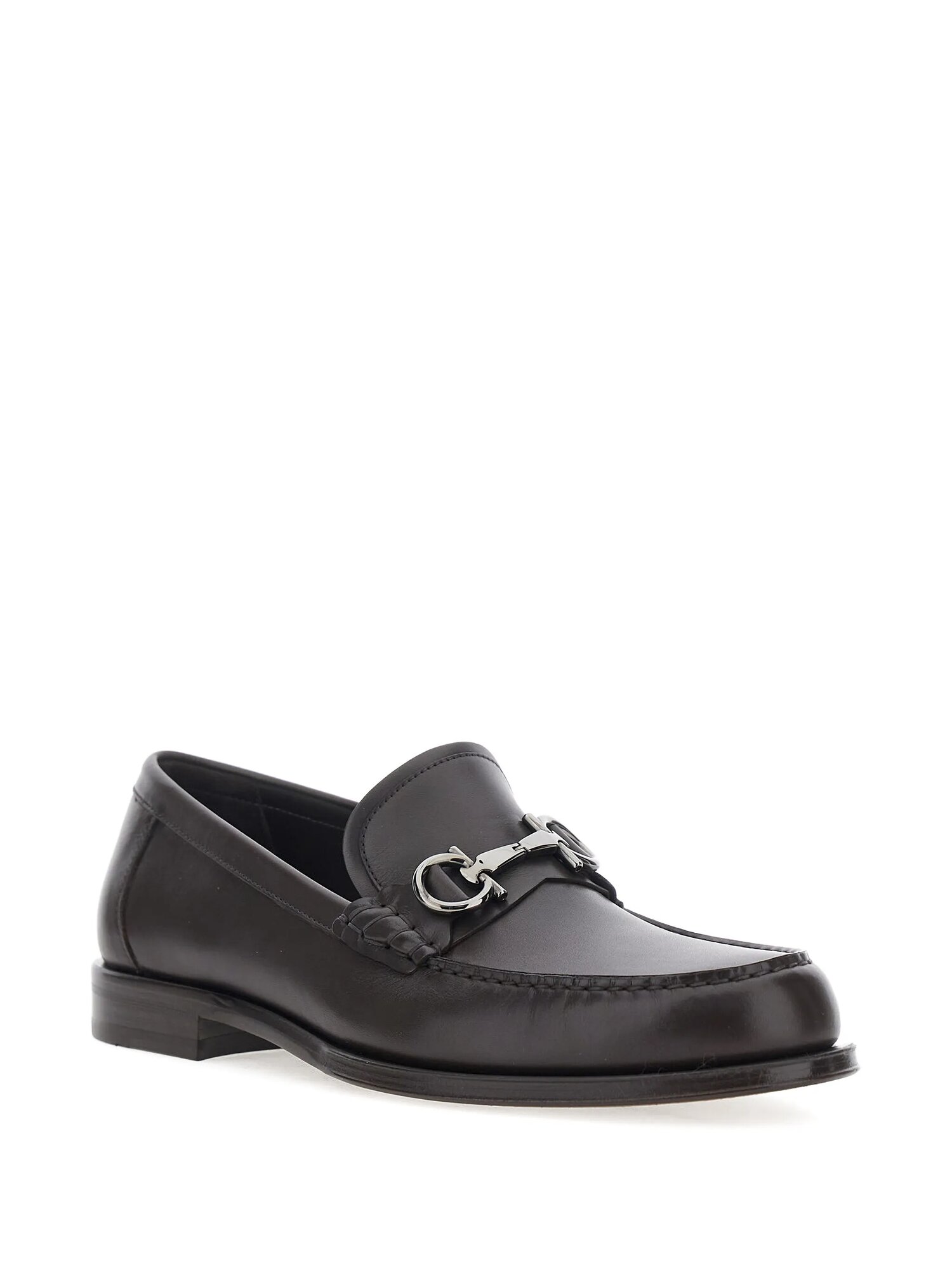 Лоферы Salvatore Ferragamo, размер 42.5, brown — фото 1
