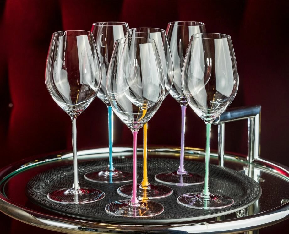 Бокал для шампанского Riedel Champagne Wine Glass Fatto A Mano White, 445 мл, белый, белый, прозрачный