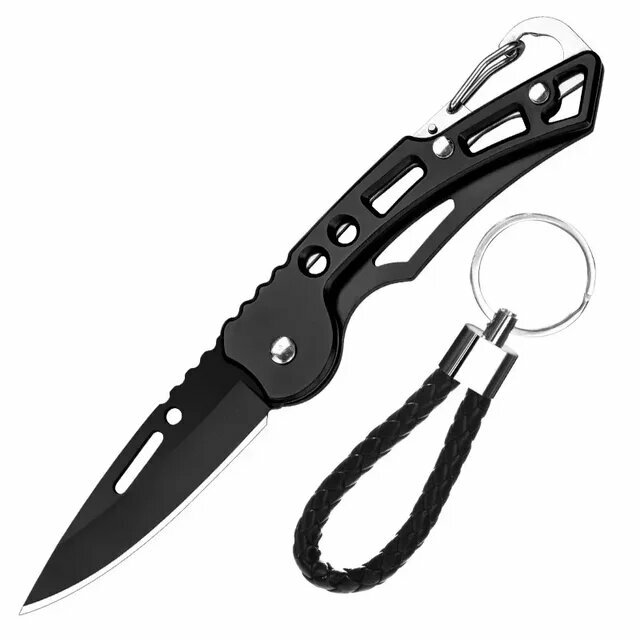Складной нож для фруктов из нержавеющей стали, кухонный брелок, портативная овощерезка, складной нож для кемпинга на открытом воздухе.