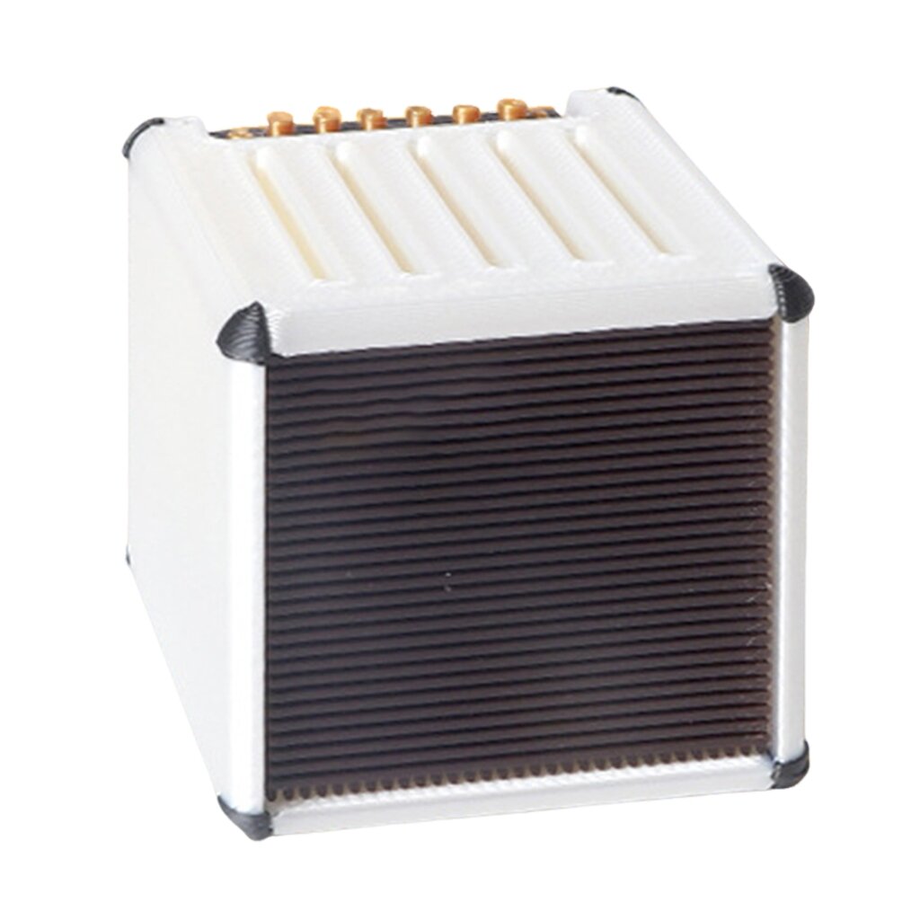 Коробка для хранения медиаторов укулеле, напечатанная на 3D-принтере, белая