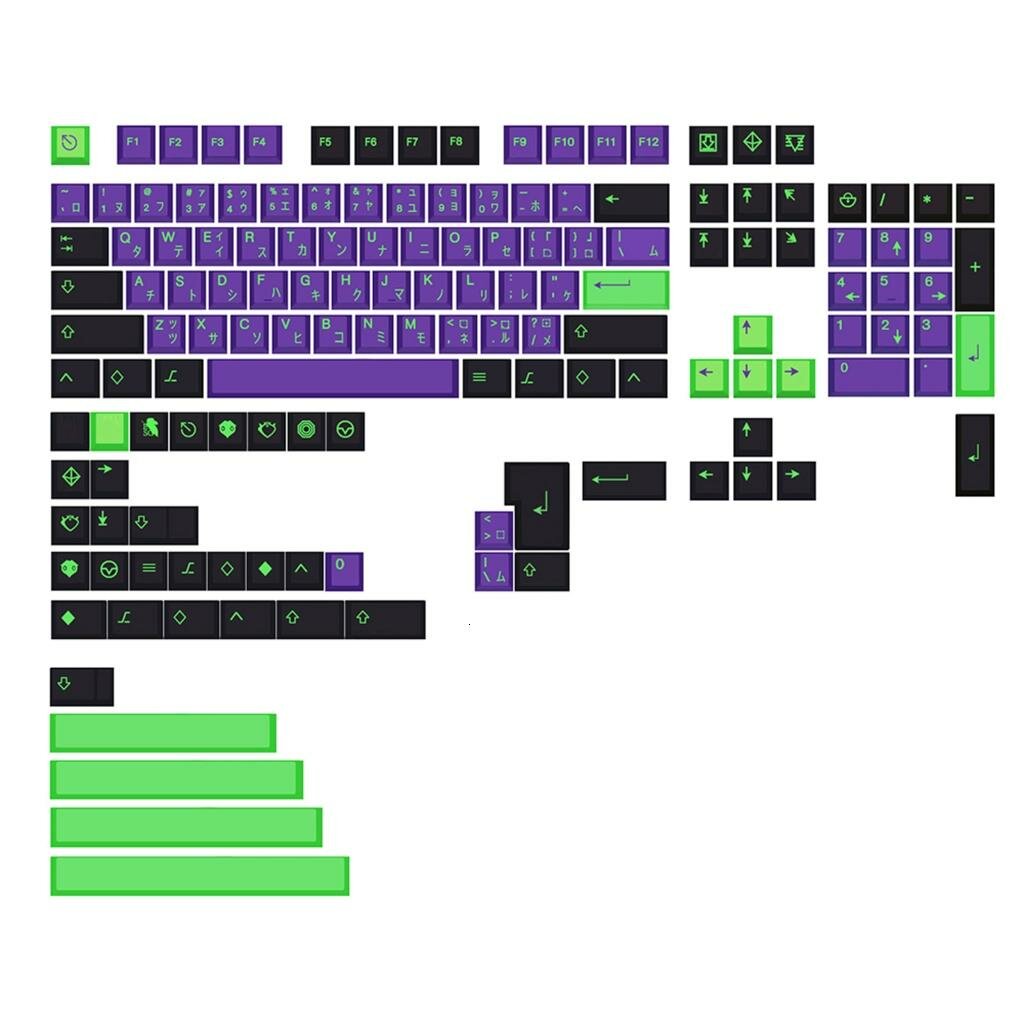 PBT Кейкапы 146 шт Cherry Profile EVA, Японский