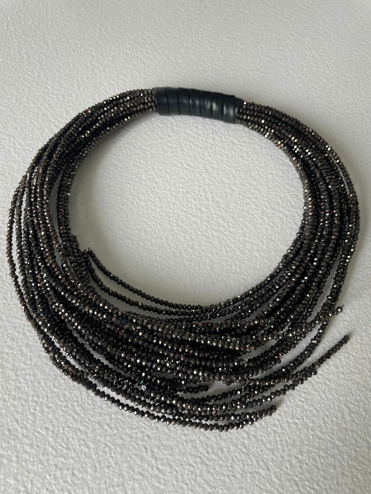 Колье, бисер