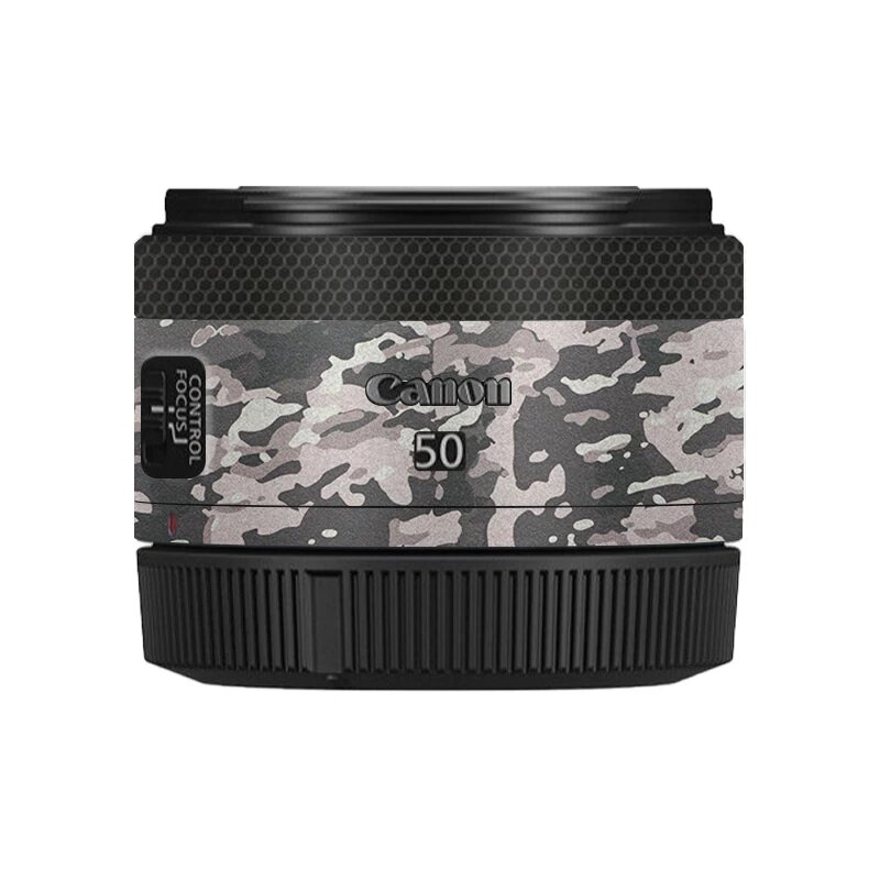 Премиум-защитная пленка от царапин для объектива Canon RF50mm F1.8 STM и RF16mm F2.8 STM - камуфляжный бежевый