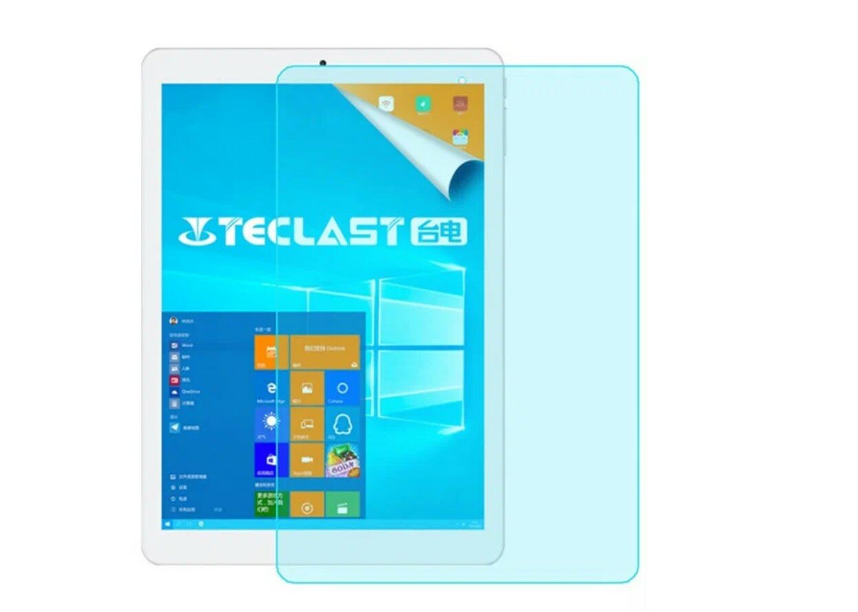 Защитное противоударное стекло MyPads для планшета Teclast X98 Plus 2 с олеофобным покрытием