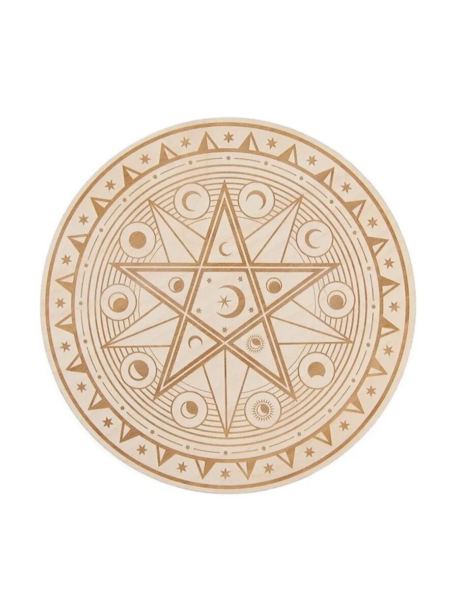 Деревянный магический алтарь для ритуалов