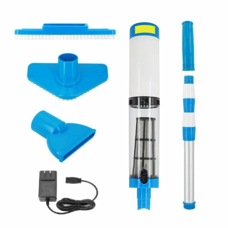 Беспроводной ручной пылесос для бассейна 3 в 1, время работы превышает 100 минут (стандарт США)