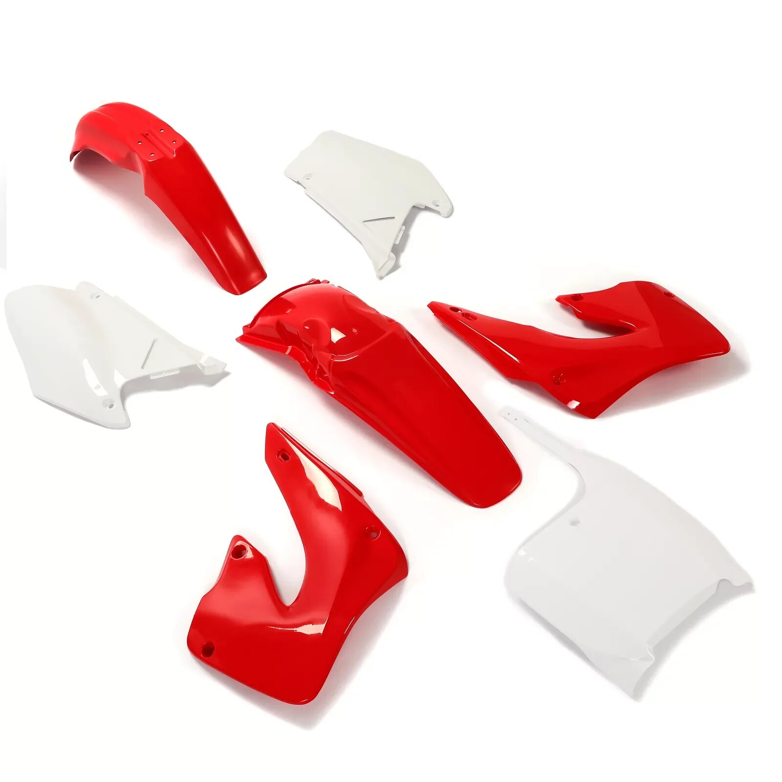 Для Honda CR125R CR250R 2000-2001 пластиковый полный комплект крыльев кузова