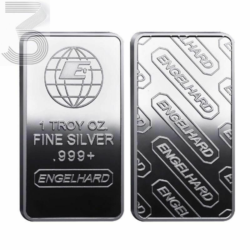 Слиток чистого серебра Engelhard Industries 1 унция