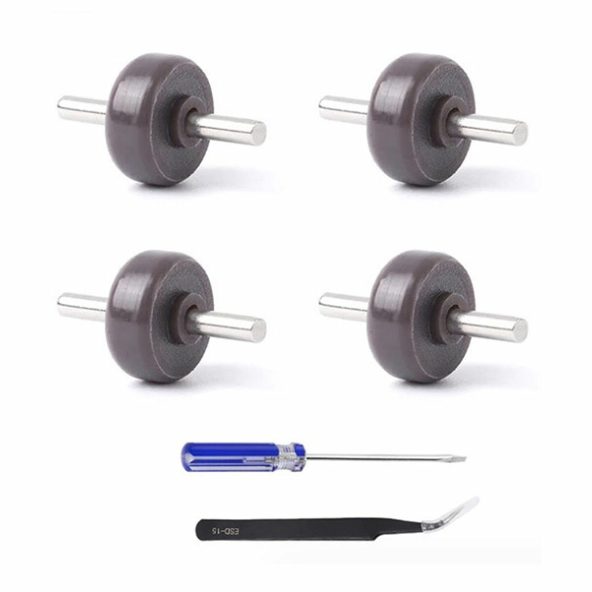 Сменные детали переднего ролика и оси для пылесоса Dyson V6 V7 V8 V10 V11 V15 с прямым приводом и чистящей головкой