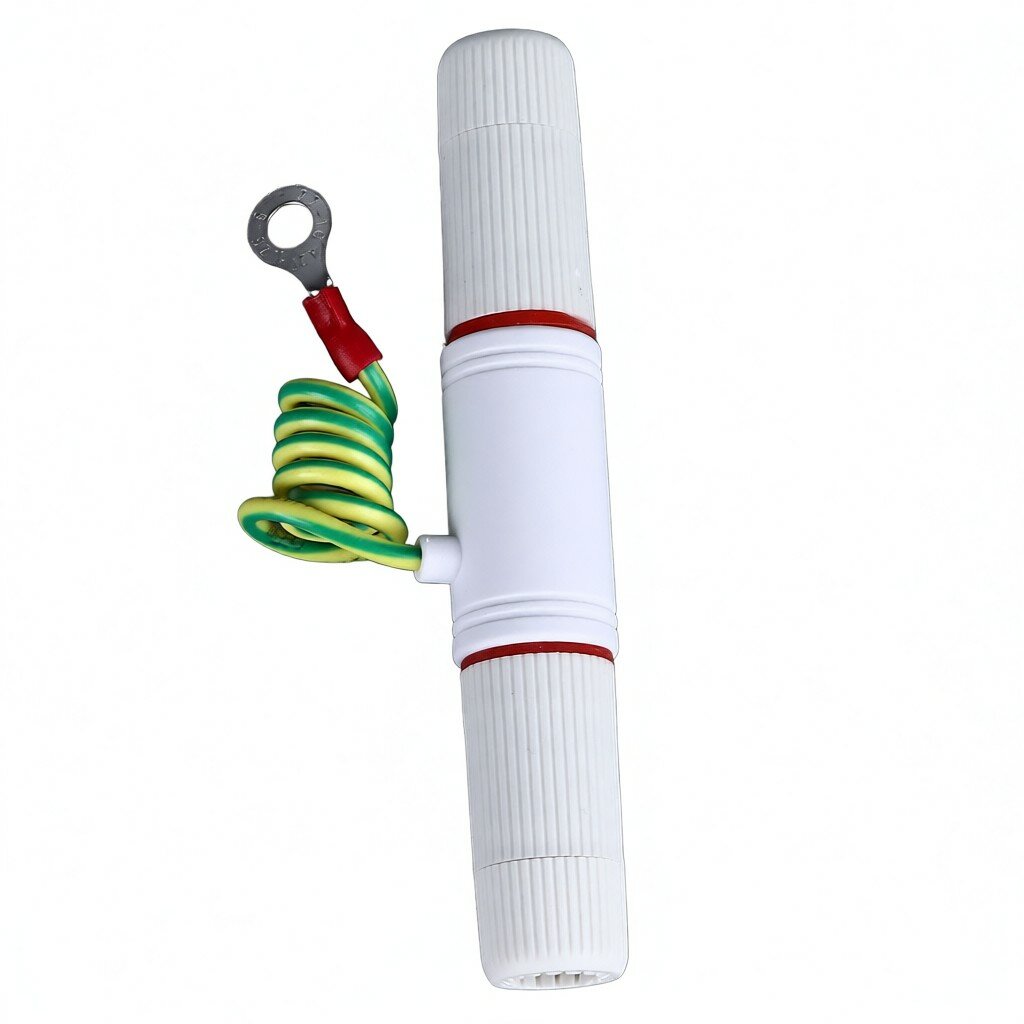 POE Gigabit RJ45 Surge Protector Waterproof Network Arrester Surge Protective Device 12‑57V PVC 1000Mbps 5KA -25℃ to +60℃ 30% to 90% Humidity