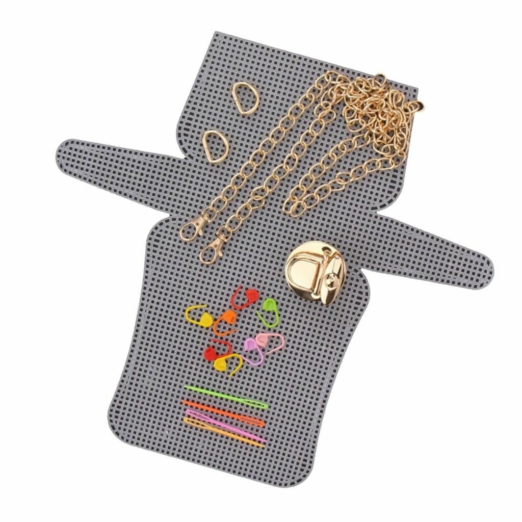 Гибкие акриловые сетки для вышивания сумок, - Набор 1 небольшого размера