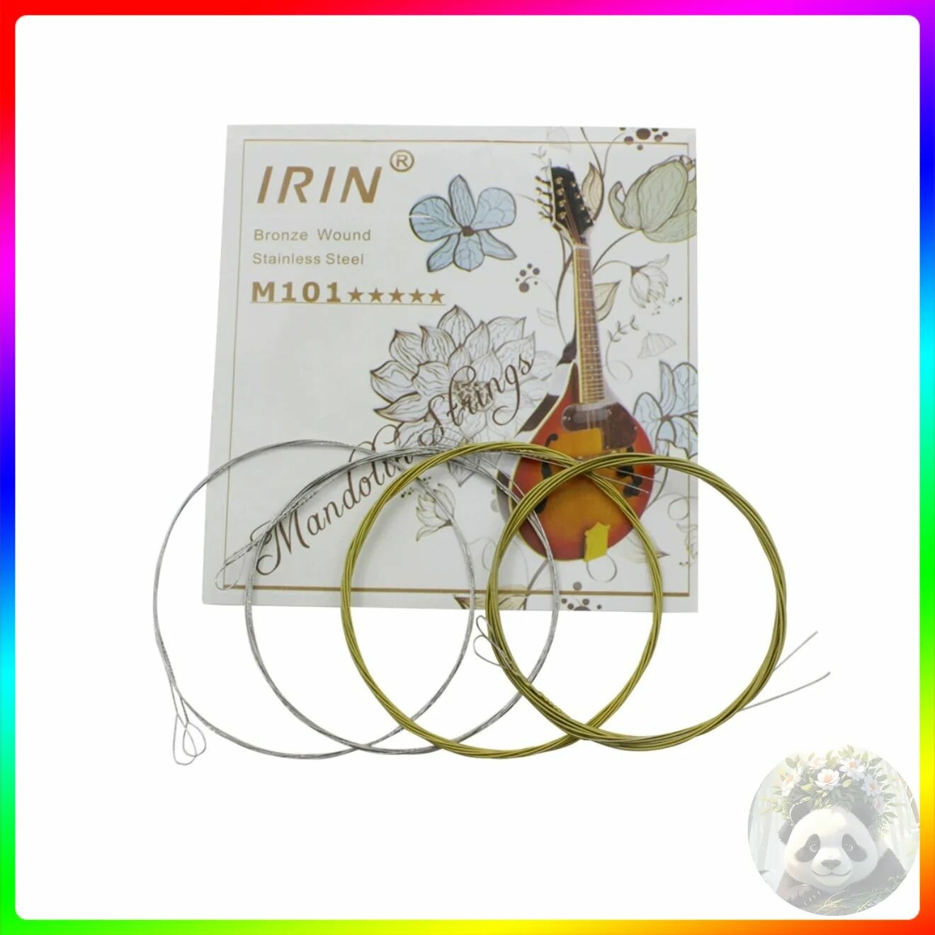 Струны для мандолины IRIN M101, 10 упаковок