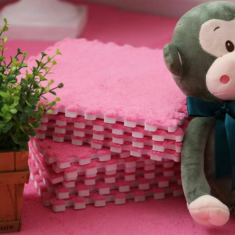 Легкий роскошный простой коврик с пэчворком для гостиной и спальни, нескользящий, легкий в уходе коврик для ног, домашний коврик для раннего развития ребенка, противоскользящий коврик для ползания