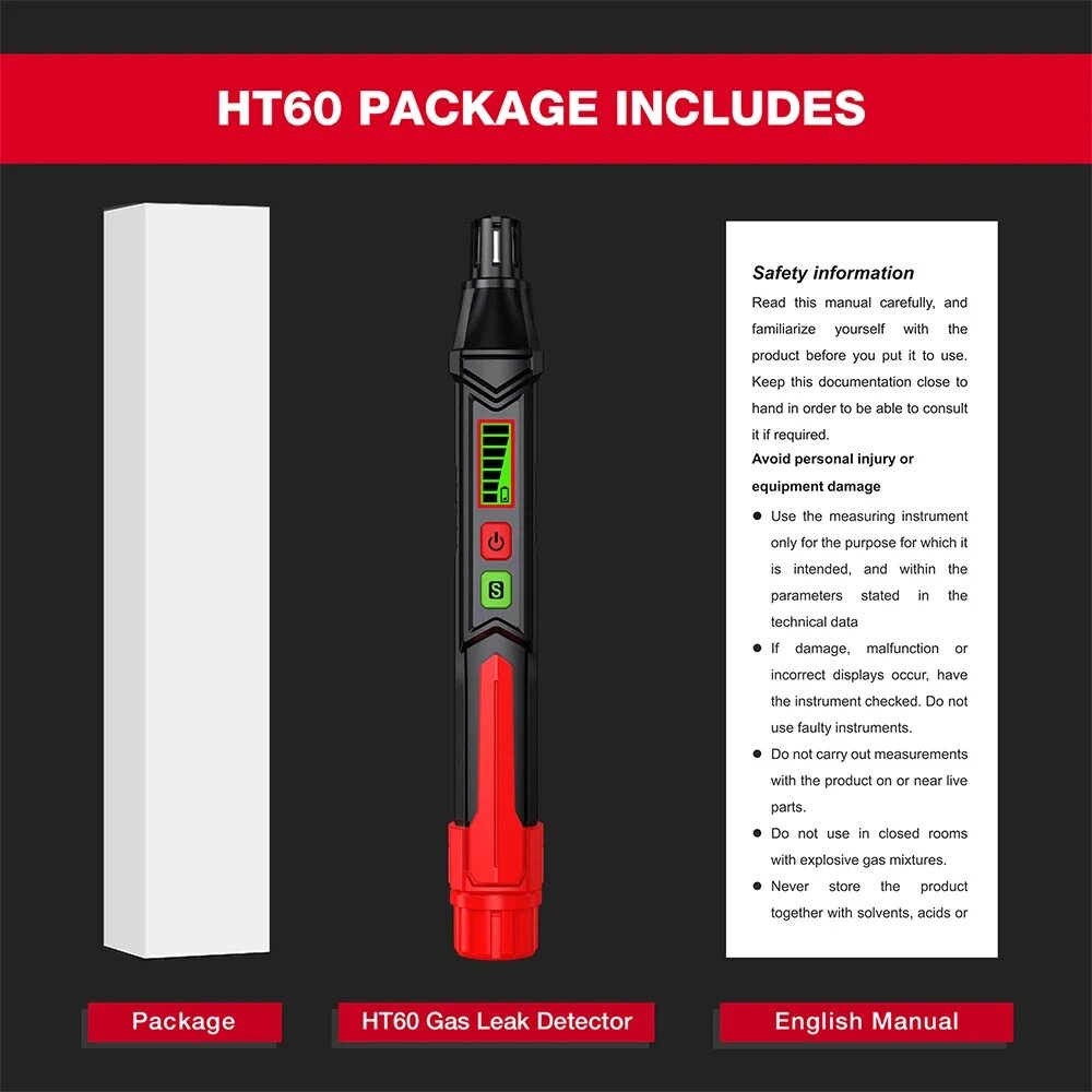 HABOTEST HT60 Газоанализатор