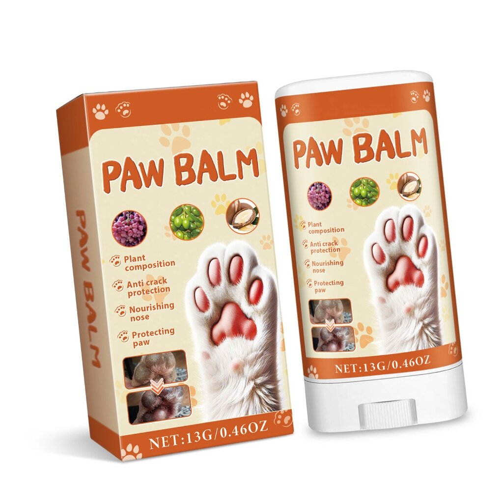 Крем Для Ухода За Лапами Домашних Животных, Средства Для Ухода за Домашними Кошками, Натуральные Экстракты Для Ухода За Потрескавшимися Лапами, Экстракты Растений