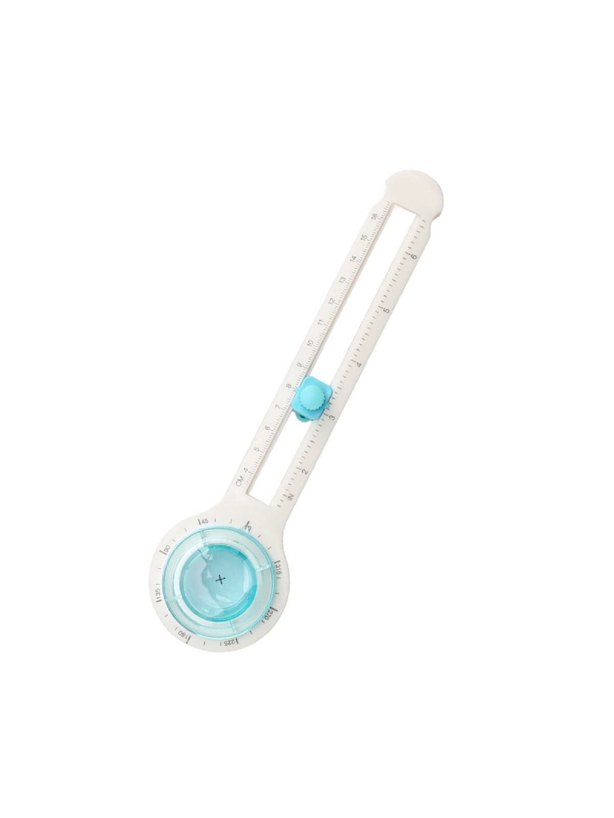 Круговой резак для бумаги двойного масштаба со съемной режущей головкой Круговой резак