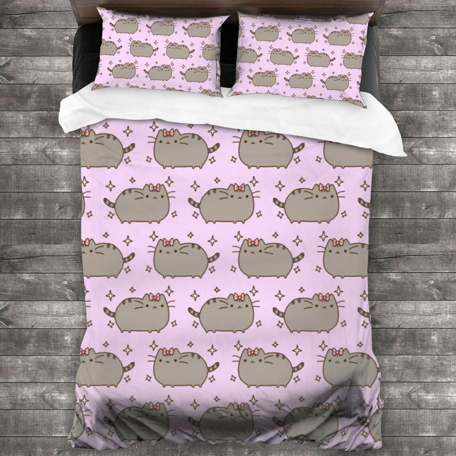 Комплект постельного белья бязь, с молниями, 100 % микроволокно, белый, розовый