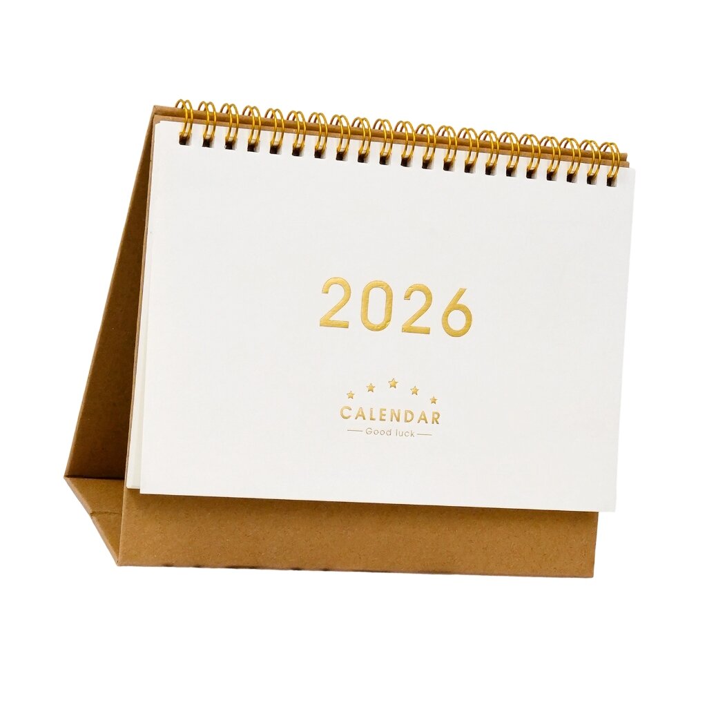 Календарь на месяц на 2026 год, Карманный календарь, Креативный ежедневник для украшения рабочего стола, Портативный маленький настольный органайзер