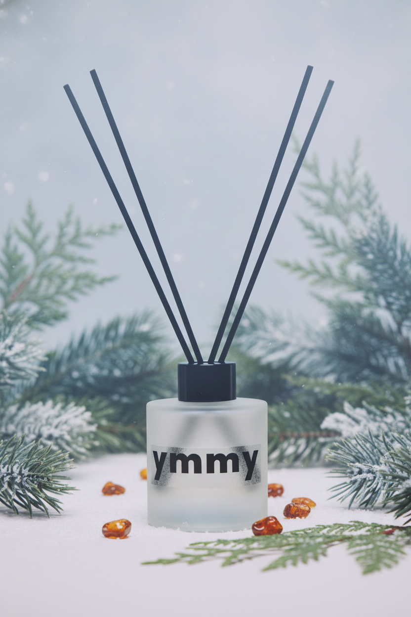 Ароматический диффузор ymmy "Русская ель" 100мл, ручная работа