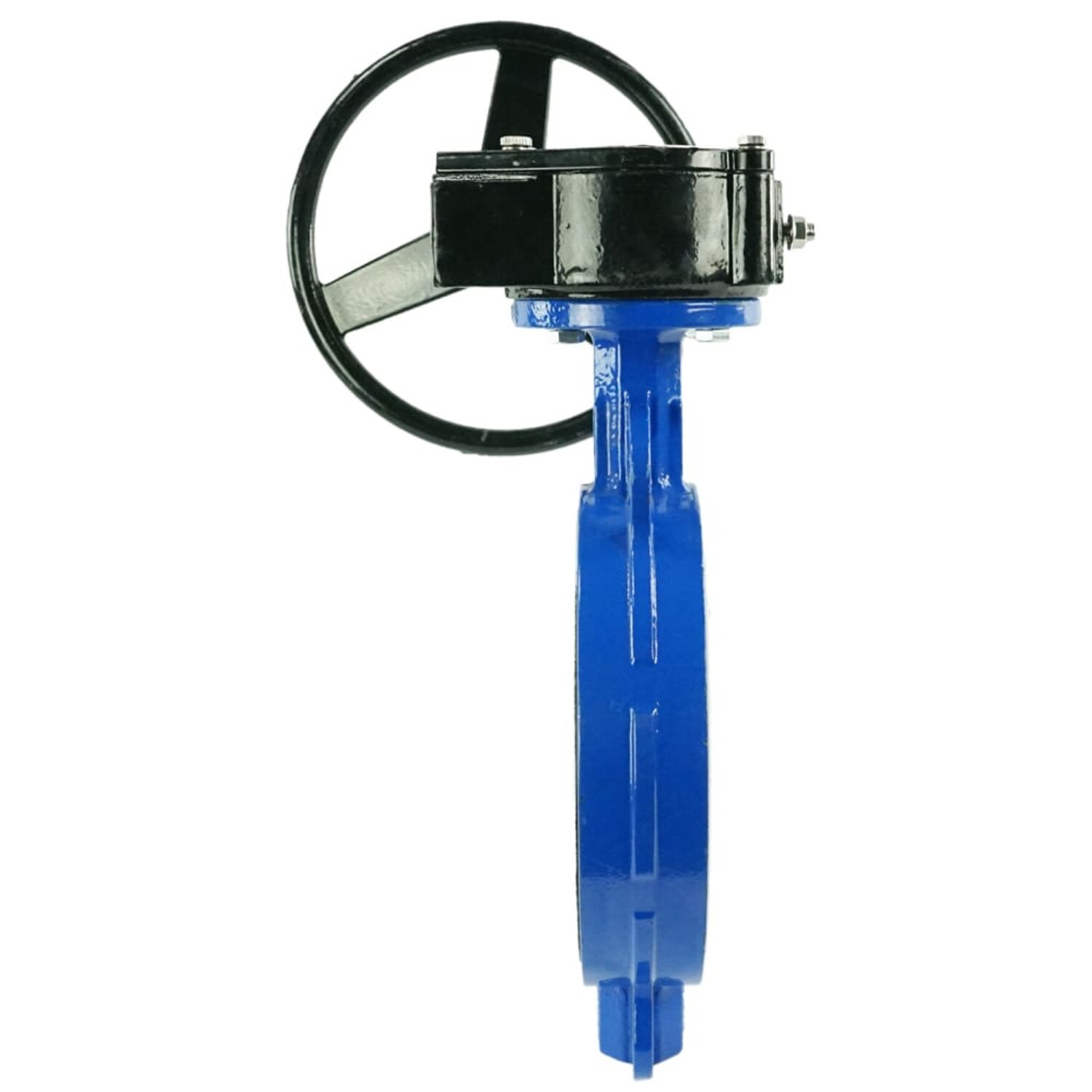 Затвор дисковый поворотный DN.ru WCB-316L-PTFE Ду50 Ру16, с редуктором RDN-1 — фото 1