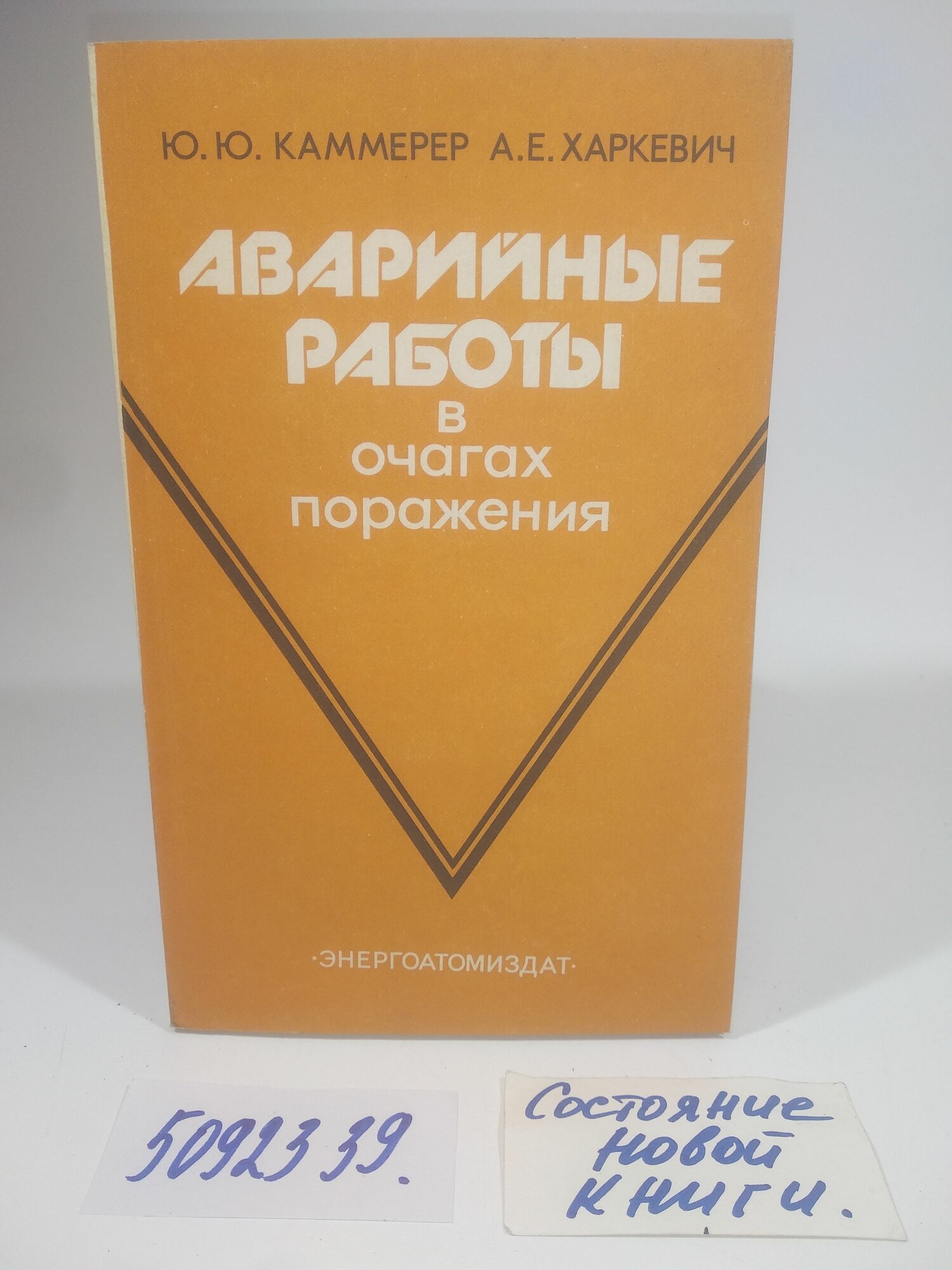 Аварийные работы в очагах поражения. Ю. Ю. Каммерер, А. Е. Харкевич