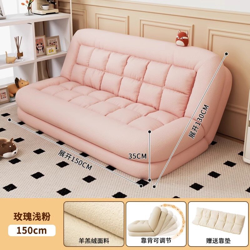 Домик для собаки, ленивый маленький диван, раскладной спальный татами, гигантский складной диван для балкона, спальни, одноместный