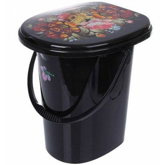 Ведро туалет SMART SOIUTION садко 20Л INGREEN 385*350*425 П-Ц