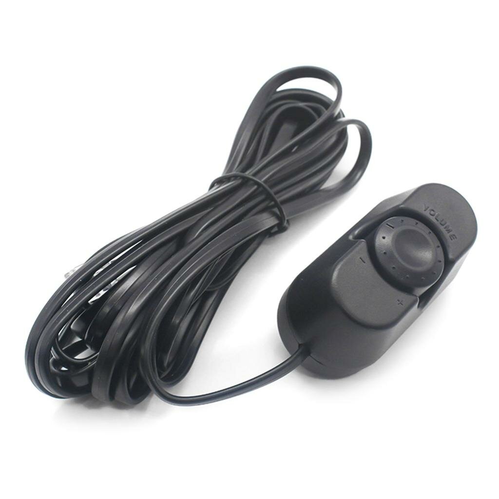 Удаленный регулятор громкости для автомобильного усилителя и сабвуфера