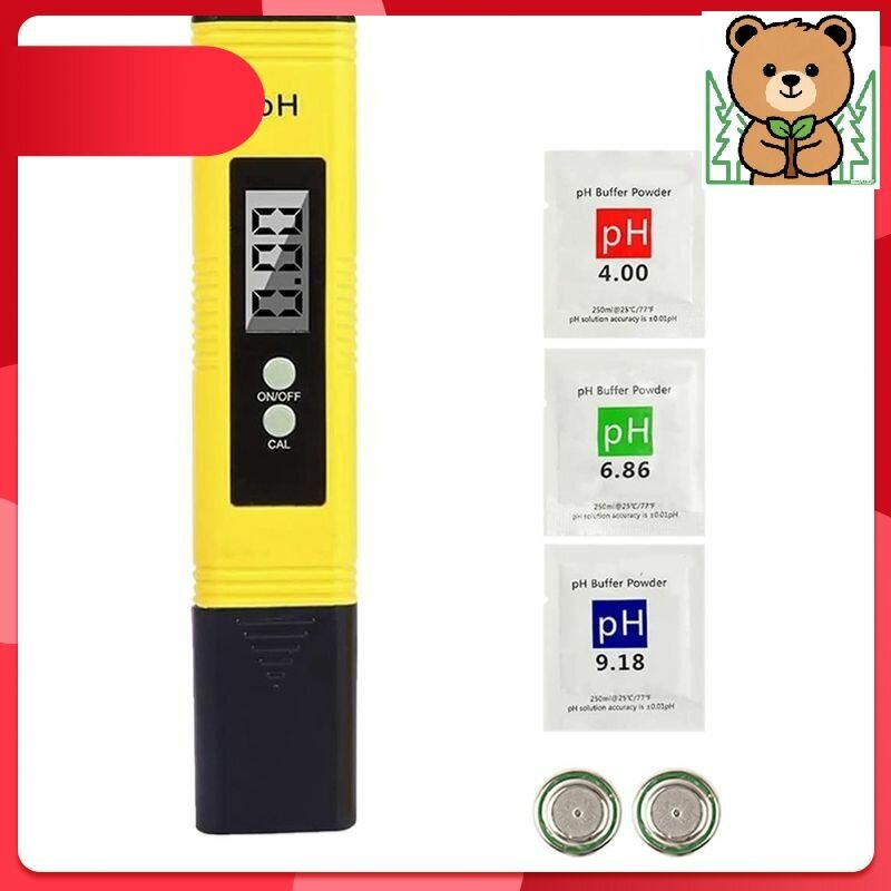 PH Meter Tester Digital 0,01 Тест качества воды Цифровой тестер совместим с кухни, аквариума, бассейна, лаборатории