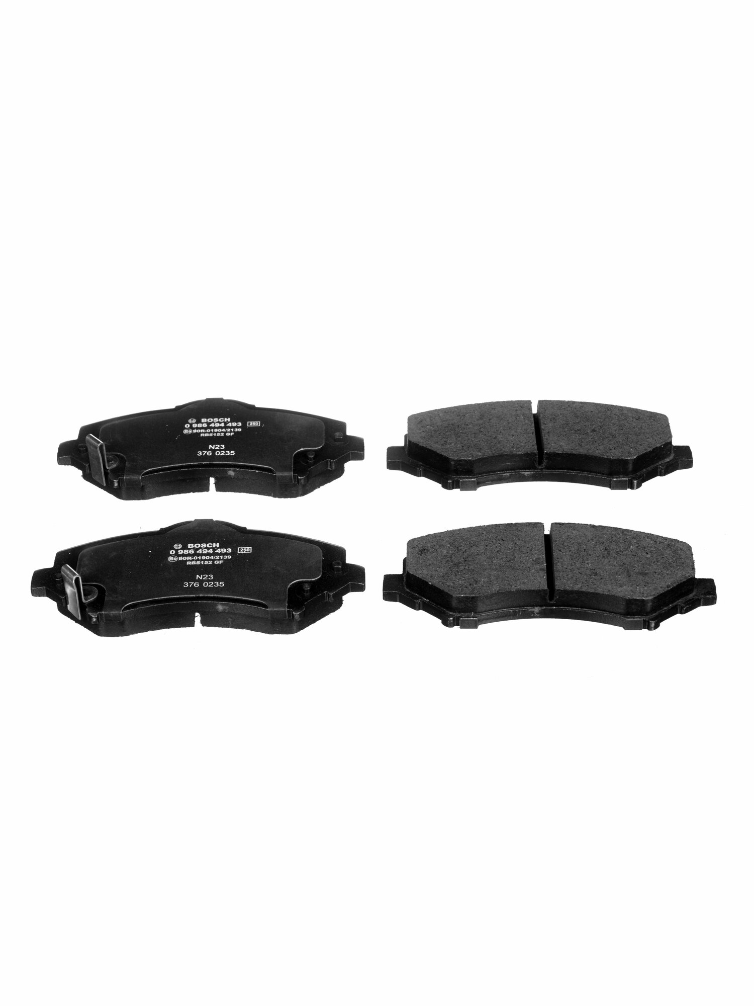 Колодки тормозные дисковые передние BOSCH (0 986 494 493)