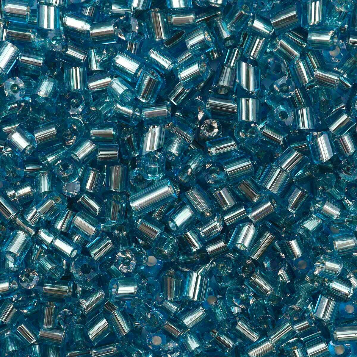 Бисер рубка (стекло) 11/0, 20 г*10 упак, Astra&Craft (33 светло-бирюзовый)