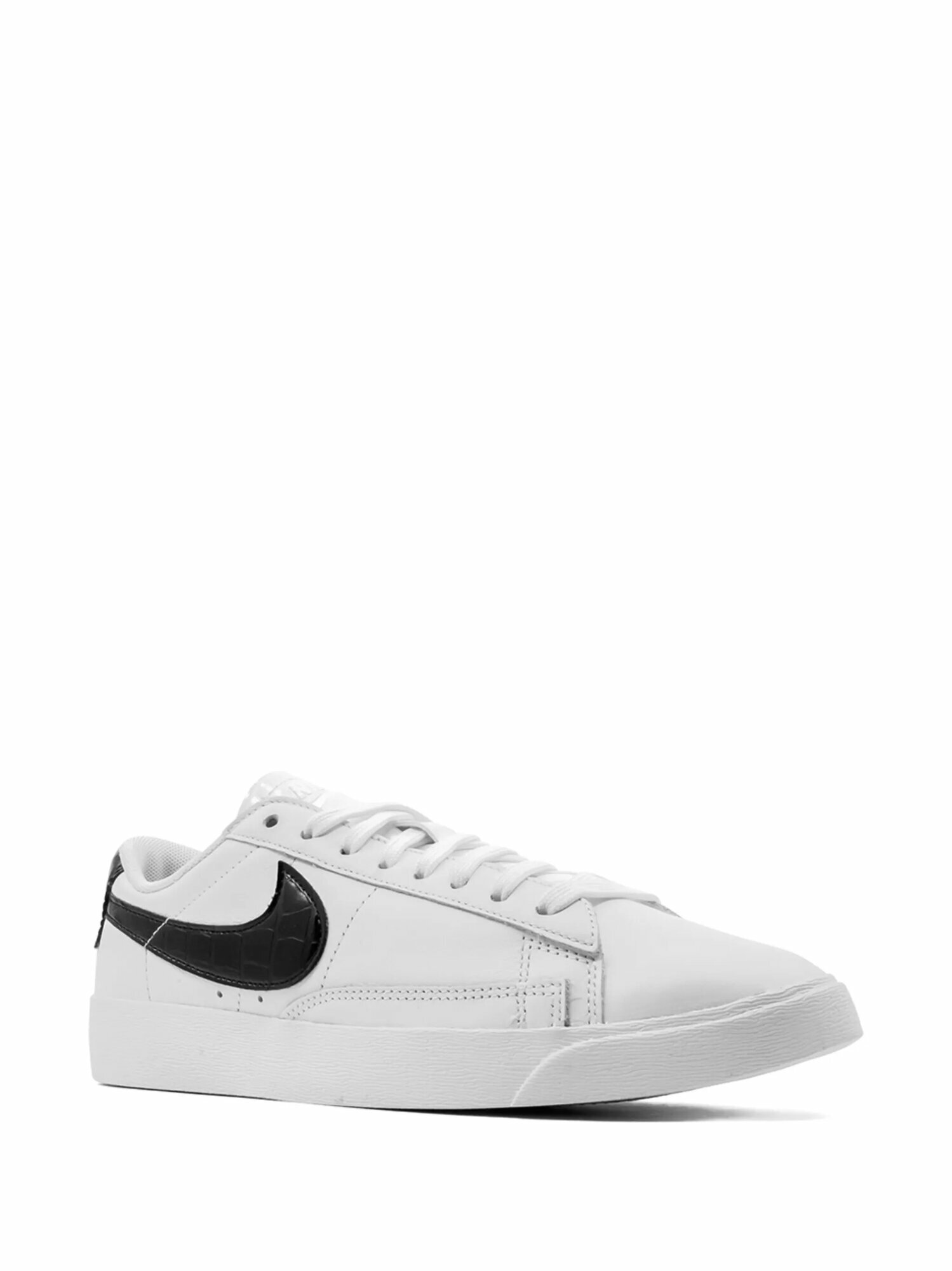 Кроссовки NIKE Blazer Low, размер 6.5 US, серебристый — фото 1