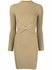Платье Dion Lee, размер XS, зеленый,