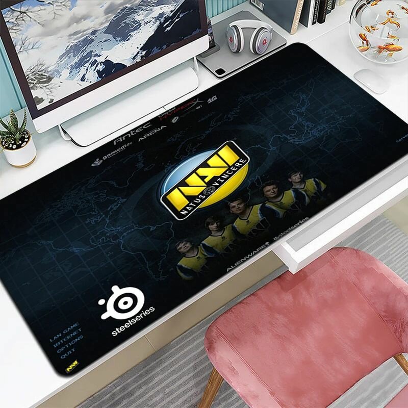 Игровой коврик SteelSeries Rui, для игровой мыши, противоскользящий, XXL, кремовый