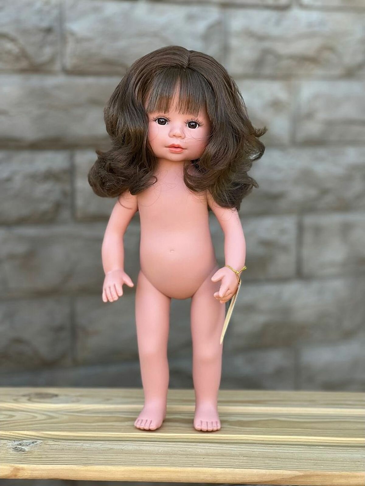 Кукла для девочки виниловая 34 см Хави без одежды (022360W)