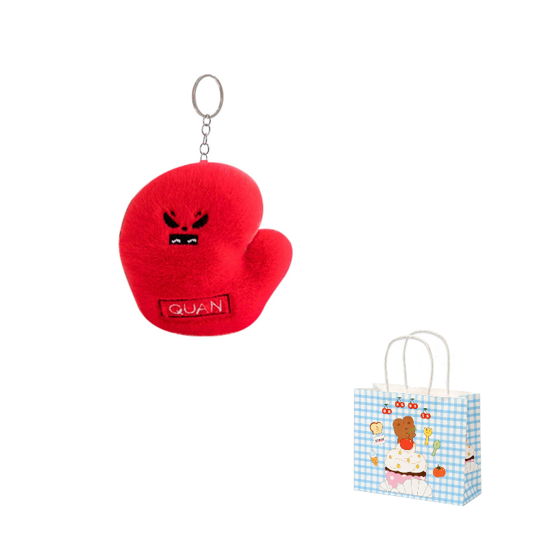 Мультяшная игрушка-талисман унисекс YANGWAWAHEXIAOXIONGTIAOWU, 13CM EU, Boxing Glove