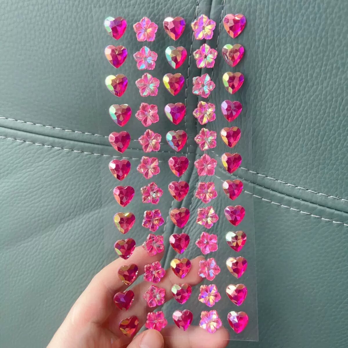 Детские стерео наклейки с драгоценными камнями, наклейки с кристаллами и бриллиантами для девочек, мобильный телефон,