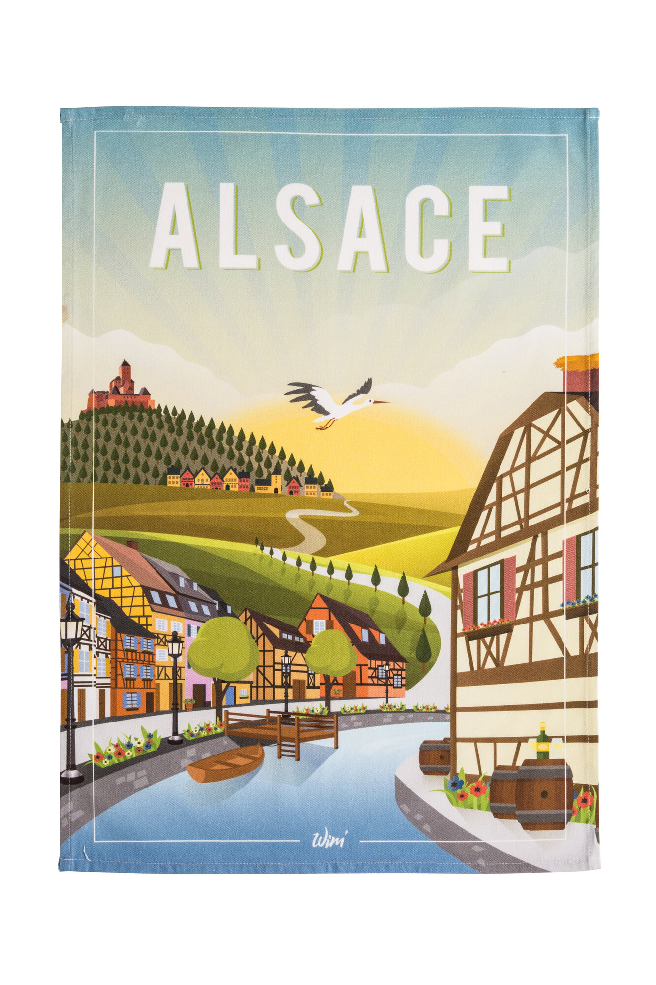 Полотенце кухонное Coucke Wim Alsace, 100% хлопок, 50 х 75 см