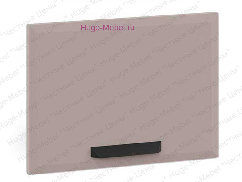 Кухонный фасад Ф-85 мокко суперматовый (Призма) Huge Mebel. Ширина 596 Высота 354. Кухонные фасады