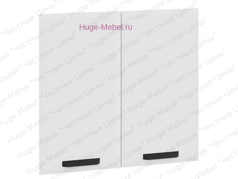 Кухонный фасад Ф-50 белый суперматовый (Призма)