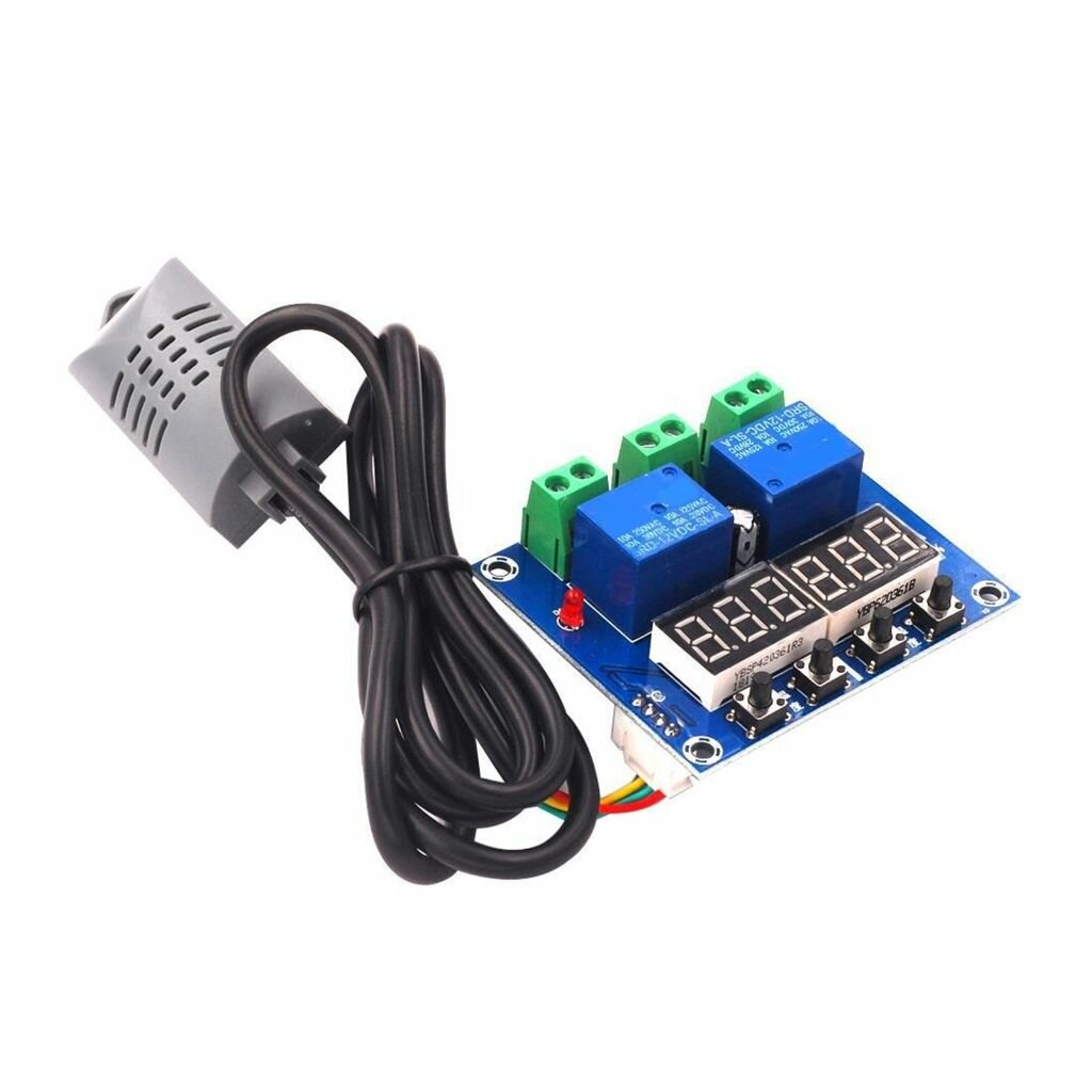 12V Термометр Гигрометр Контрольный Модуль