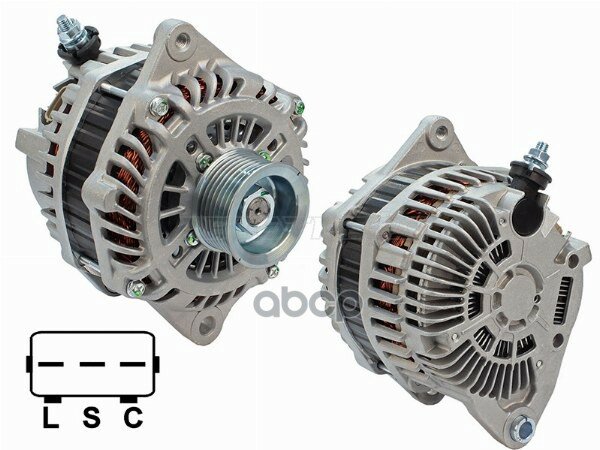 Генератор NISSAN TEANA J32 VQ25DE 08-13/MURANO Z51/Z51R VQ35DE 08-1512V 130A Sat арт. ST-23100-1AA1A