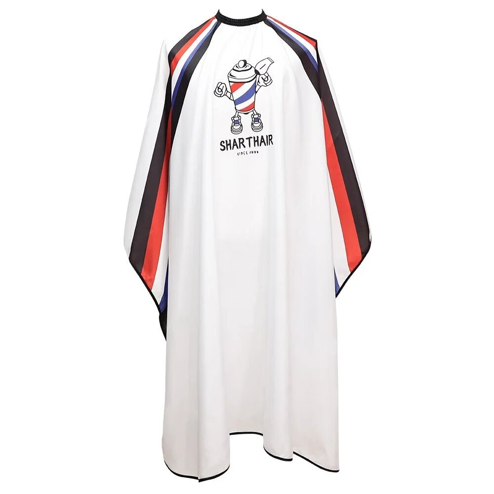 Водонепроницаемая ткань для стрижки волос с узором для парикмахерской, накидка для салона, стилист, ретро-фартуки, накидка для стрижки волос, парикмахерские инструменты для волос