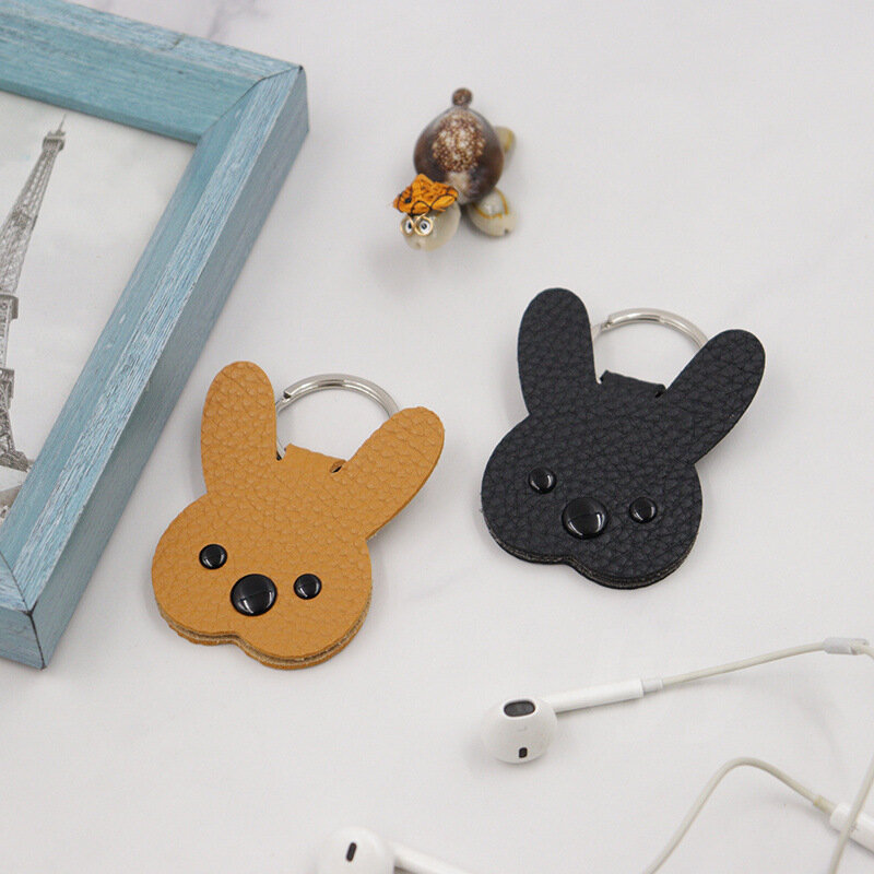 Креативный милый органайзер для кабелей с узором кошачьей лапки, кожаный портативный органайзер для наушников и данных