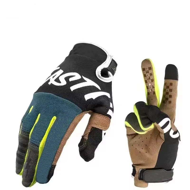 Перчатки FASTGOOSE для мотокросса с сенсорным экраном, для велоспорта, дышащие, для эндуро, BMX, квадроциклов, мотоциклов, внедорожные, мужские перчатки