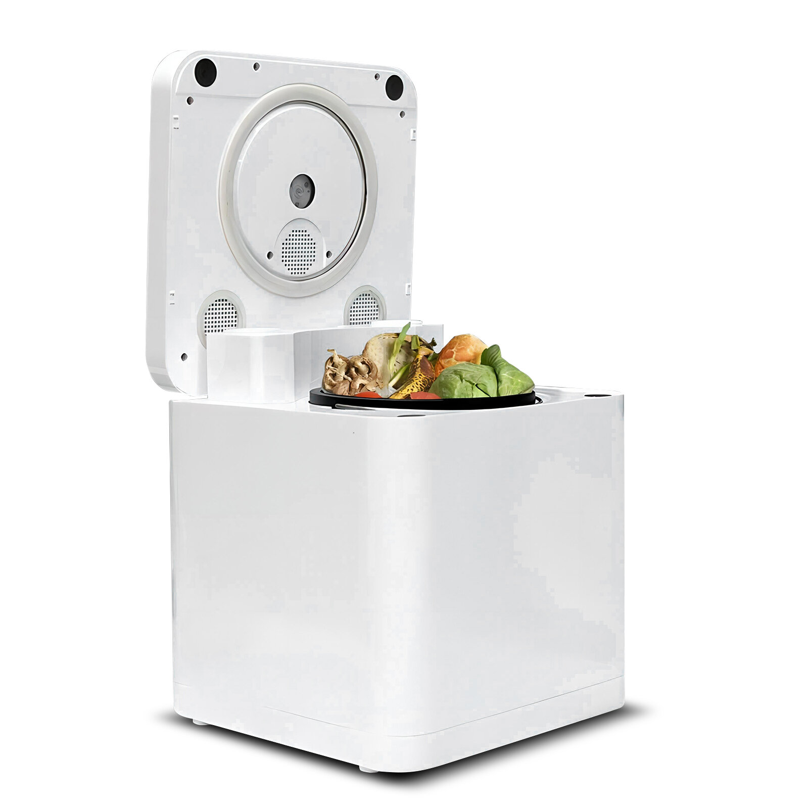 Электрический компостер 3.3 л, кухонный, со светодиодным дисплеем, стерилизация высокой температурой и УФ, удаление запаха