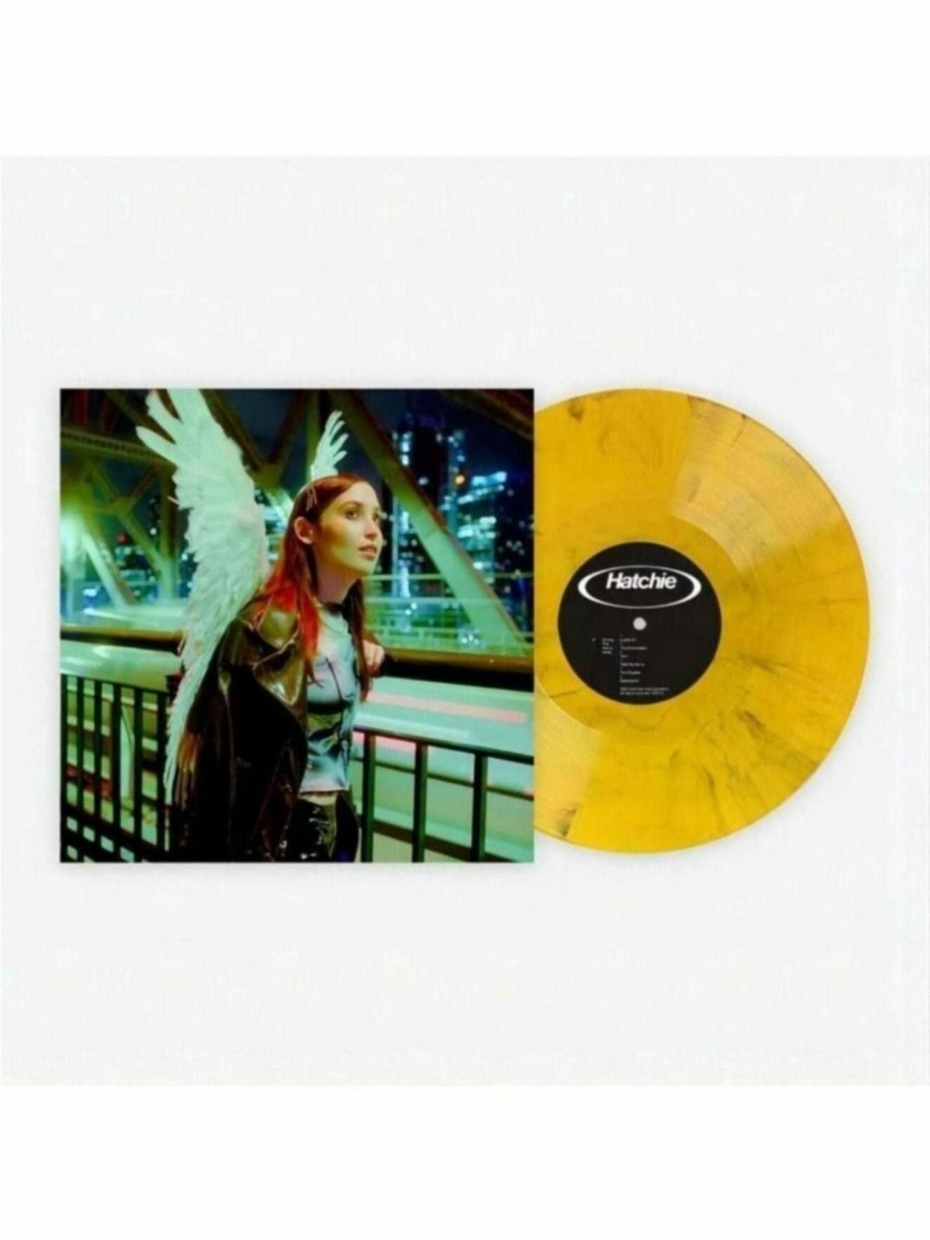 Виниловая Пластинка Hatchie - Giving The World Away Пластинки, LP, Club Edition, Limited Edition, Numbered, Black & Yellow Новый, Ori*inal