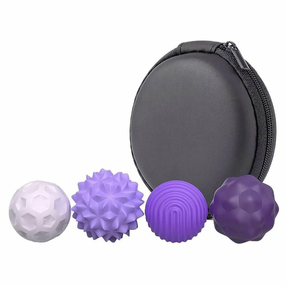 Игровой набор сенсорные тактильные фигурки антистресс, 6 штук в сетке / Развивающие массажные мягкие мячики / Игрушка для купания малышей