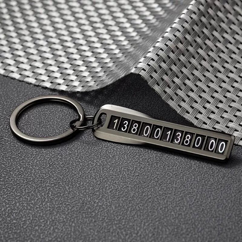 Персонализированный нержавеющий стальной номерной браслет-брелок для телефона с гравировкой имени/номера, универсальный